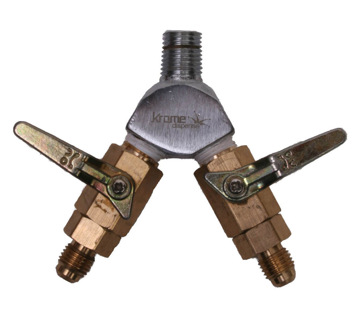 WYE 2 Way air Distributor w/MFL Cock Valve – The Homebrew Store